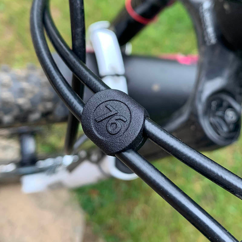 Bike cable clip store